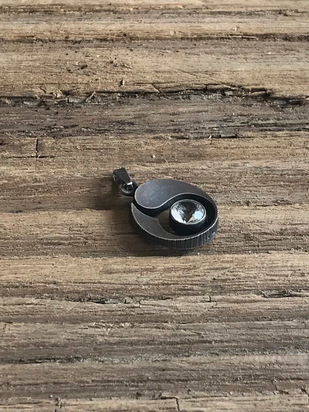 Pendant KL Sten & Laine Finland 925 Silver With Faceted Rock Crystal ...