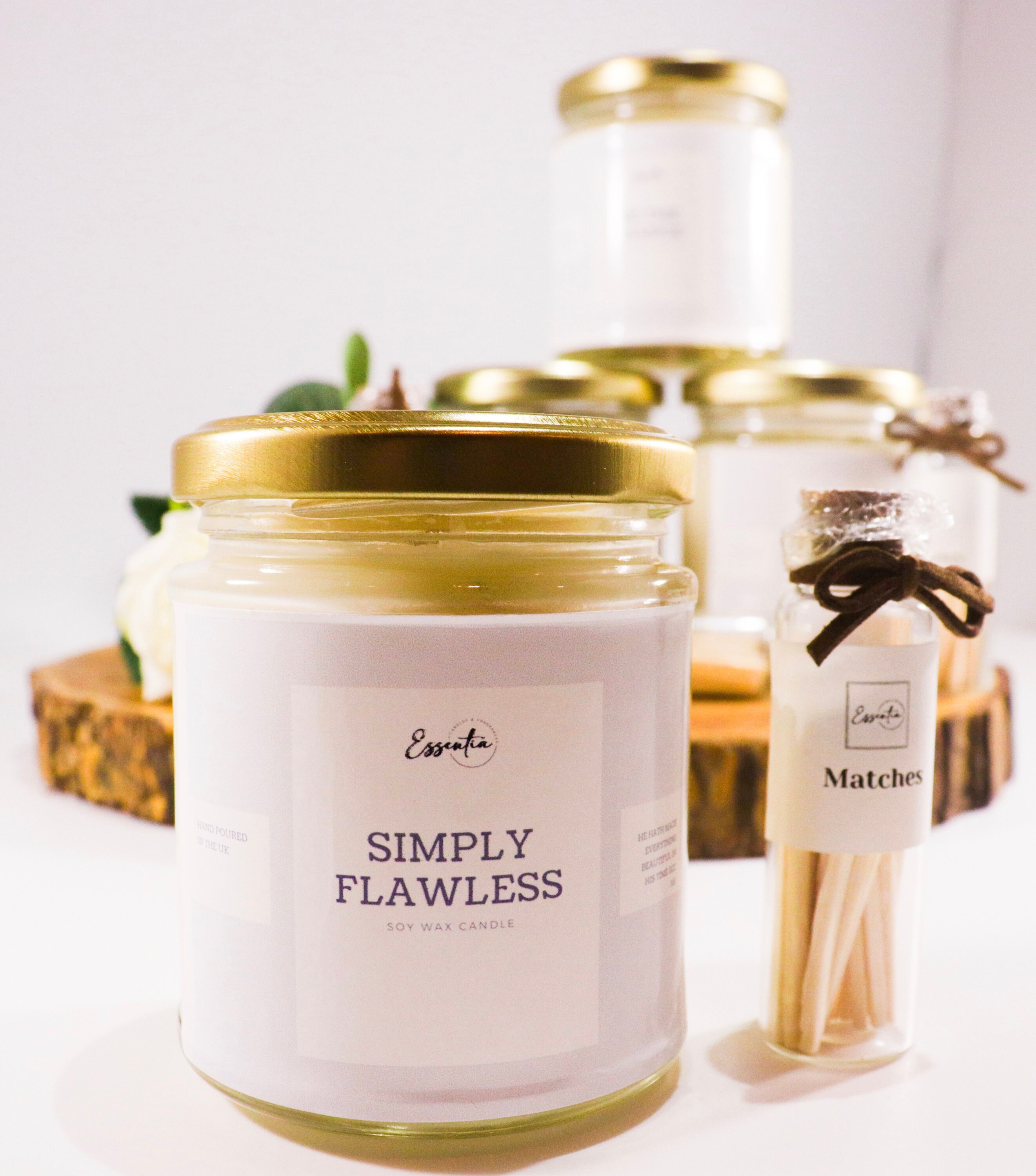 Simply Flawless Motivational Quotes Candle - Etsy