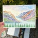 Yellowstone National Park Painting Original Watercolor Art - Etsy