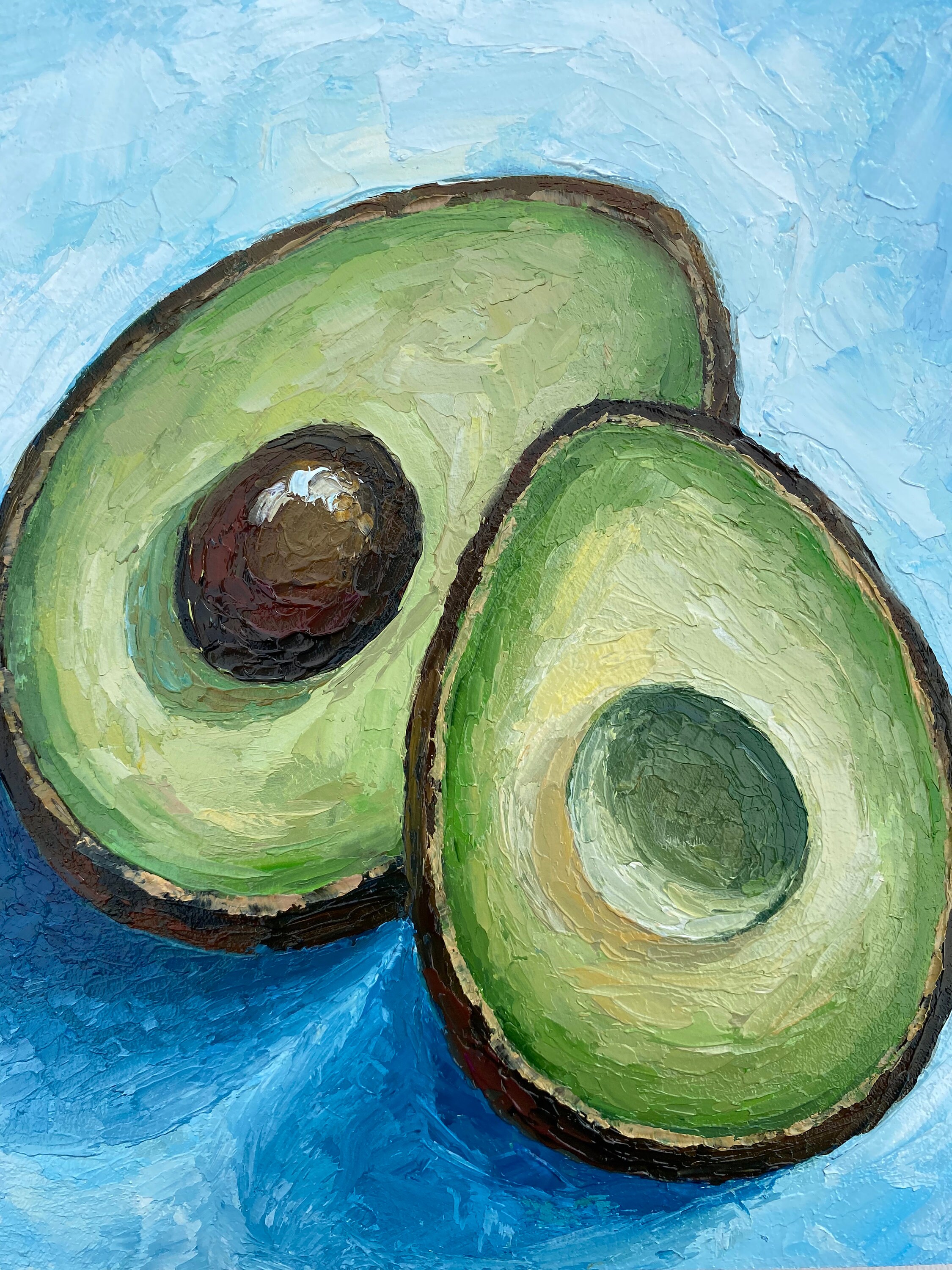 Avocado Painting