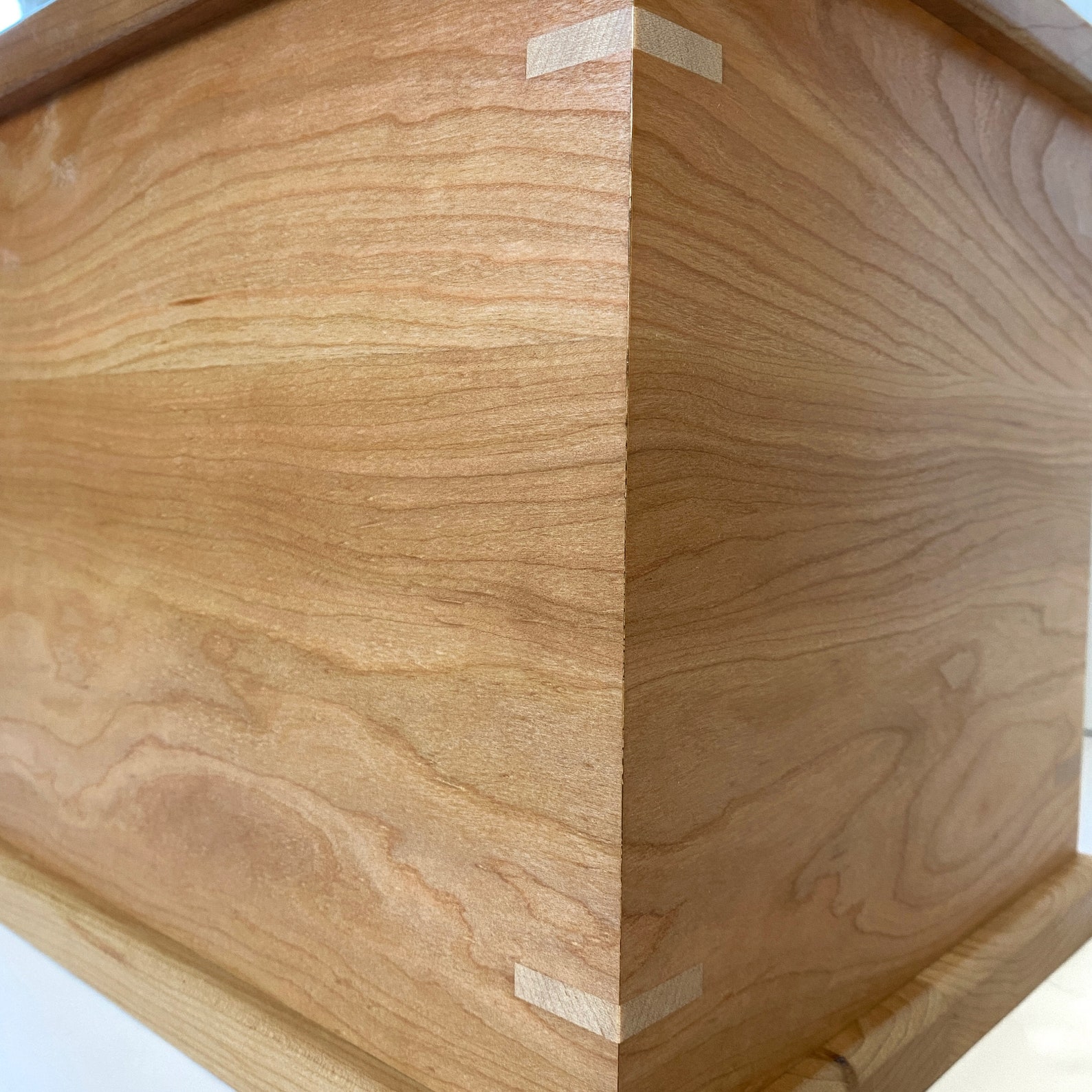 Cherry Companion Human Cremation Urn- Burial Box - Couple Urn - Double ...