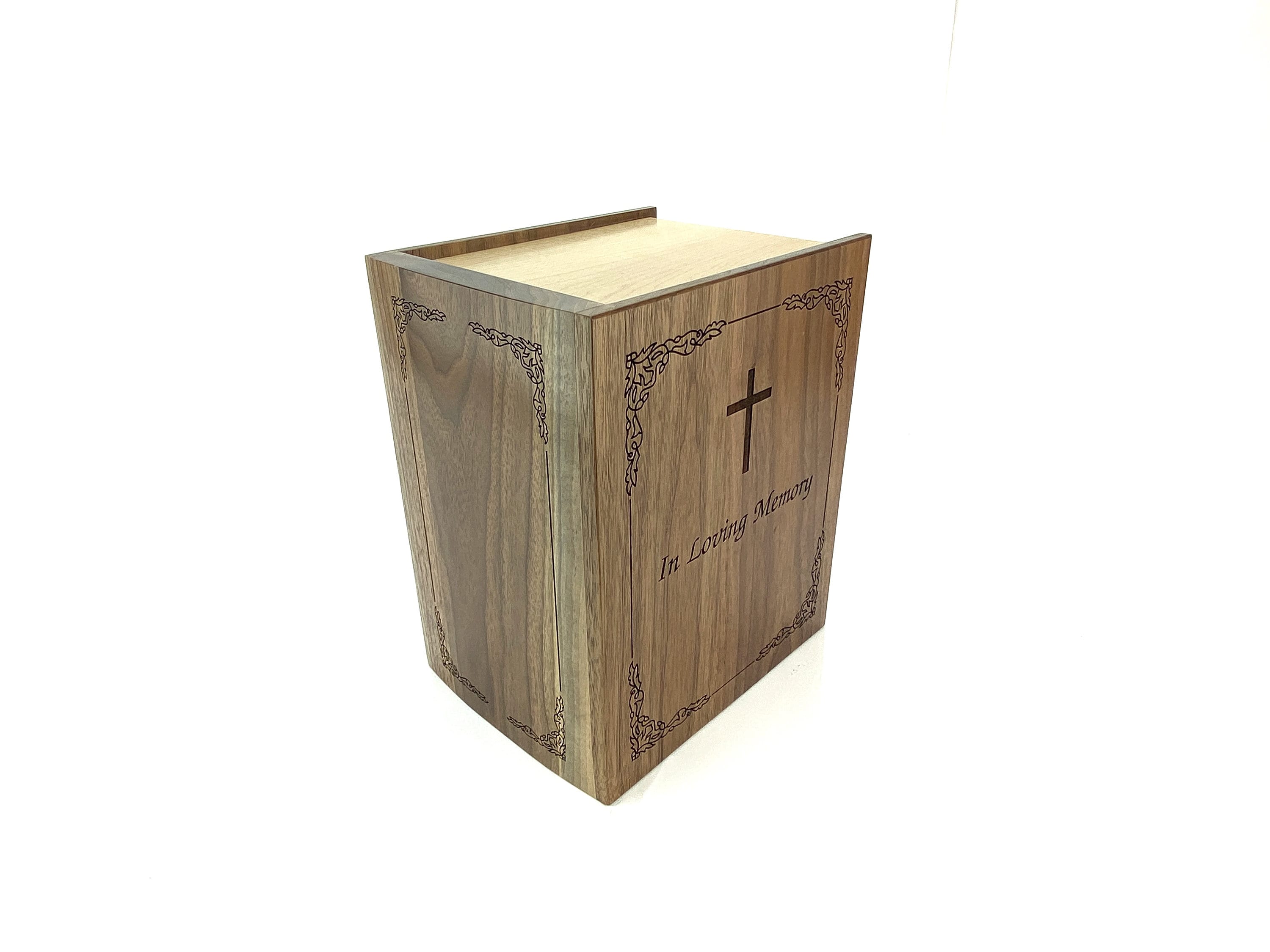 Personalized Book Inspired Cremation Urn for Book Lovers | Handcrafted ...