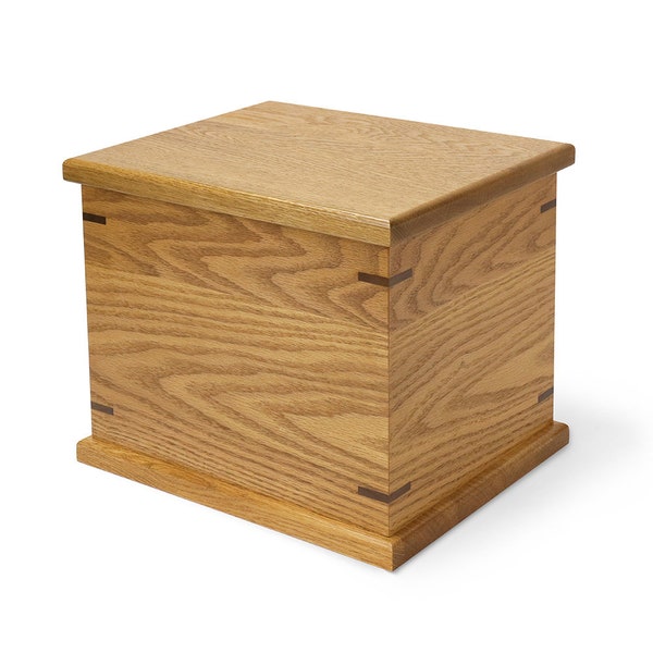Oak Burial Urn - Etsy