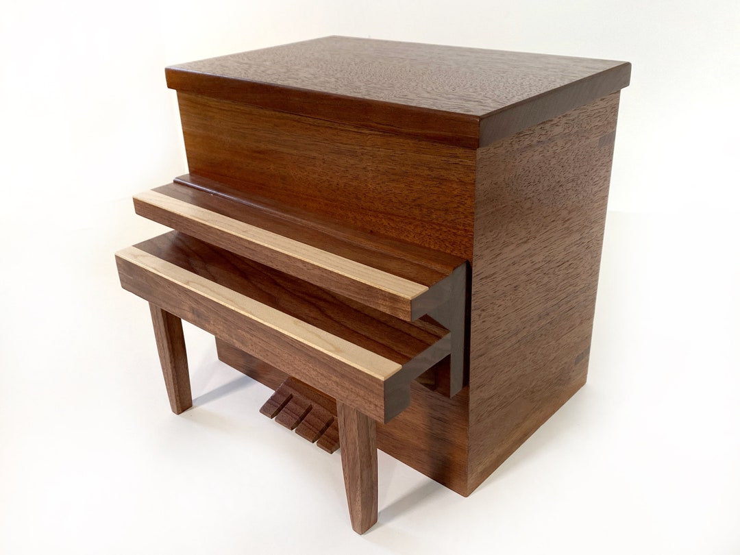 Urn for Musician - Organ Piano Cremation Urn - Personalized Urn for ...