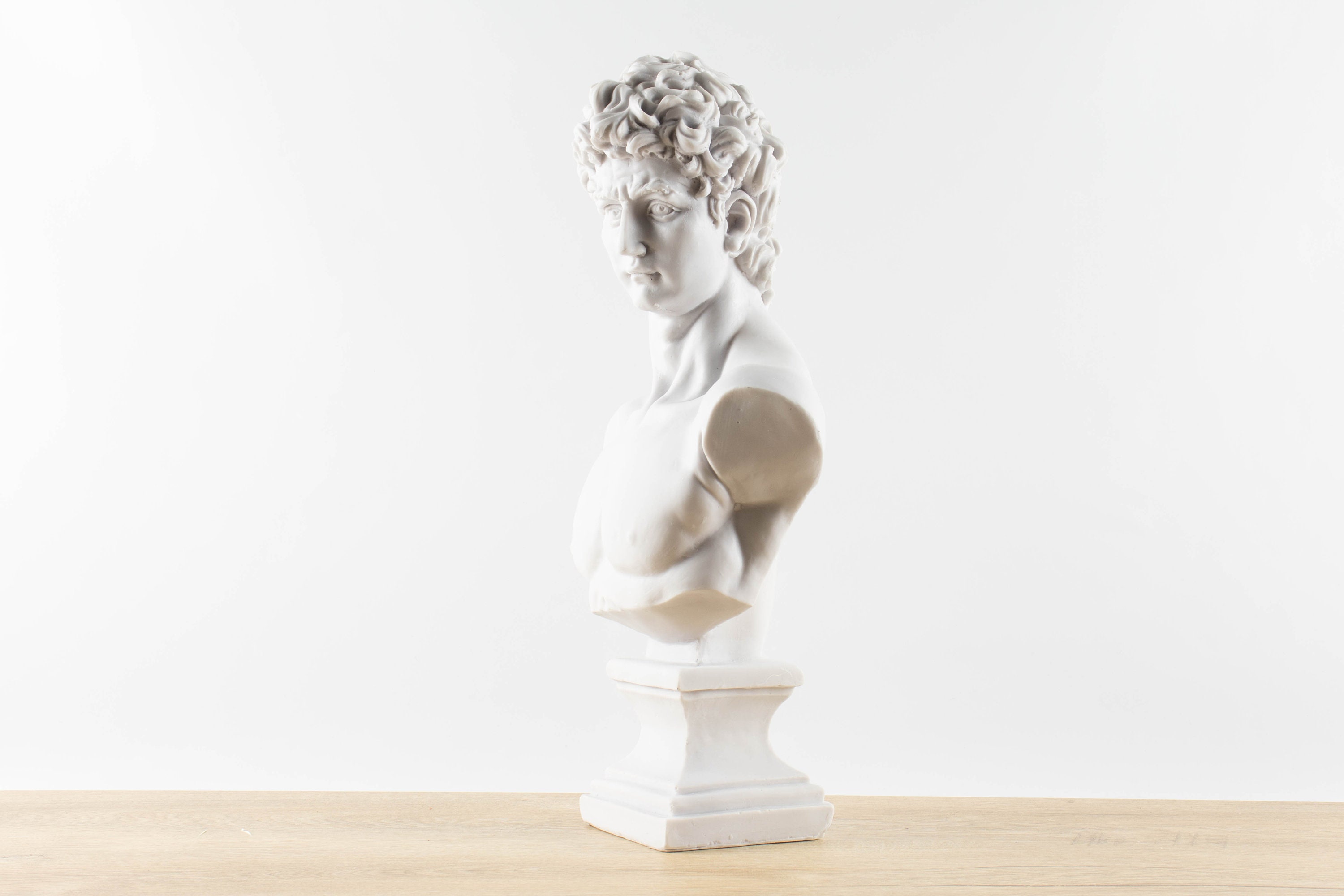 David Bust Statue Davud Sculpture 17 Large Mytholog - Etsy