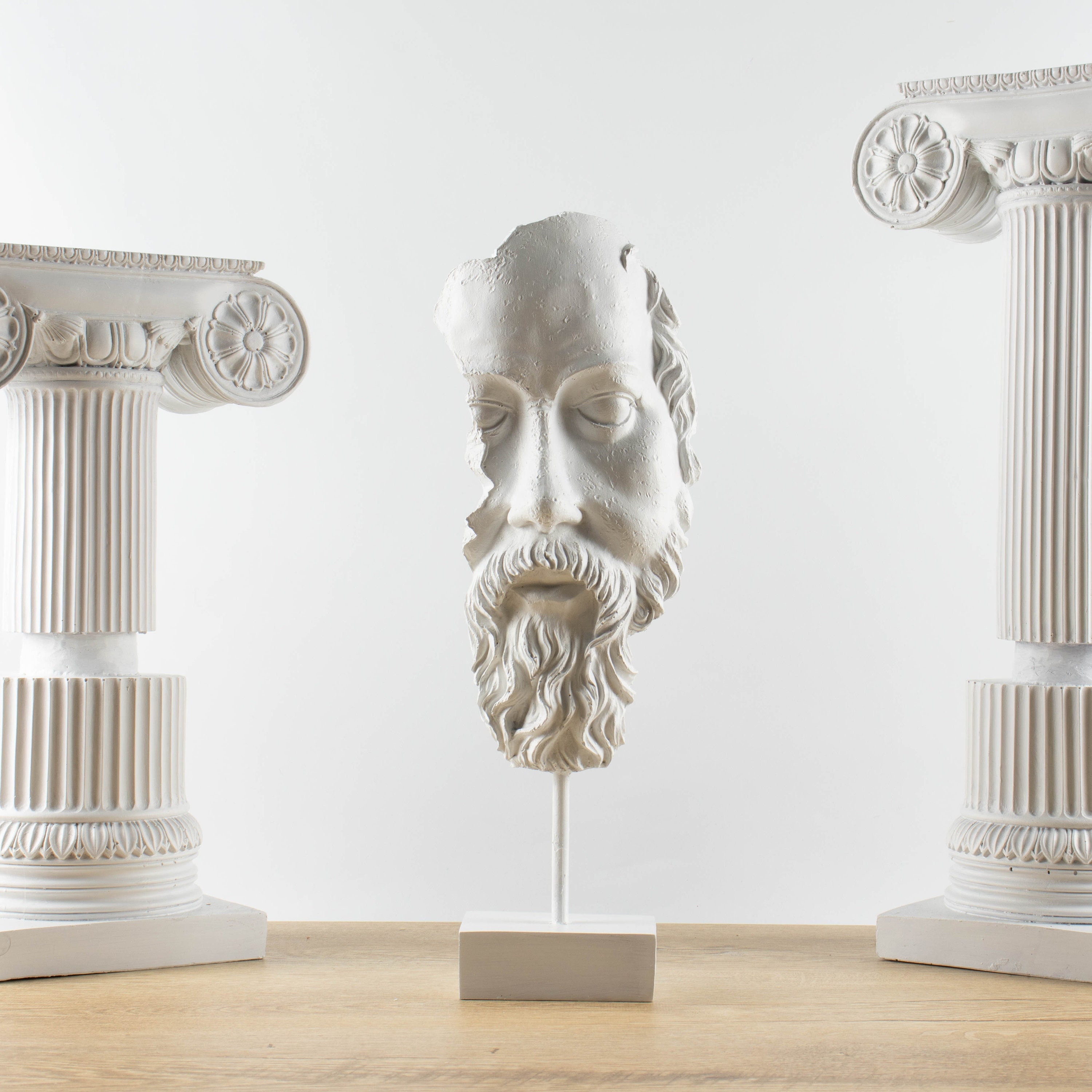 Greek Sculpture Face