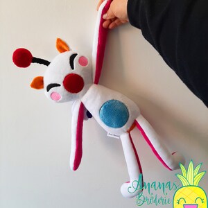 Final Fantasy Moogle Doll. Videogame Baby Shower, Retro, Kupo, Geek ...