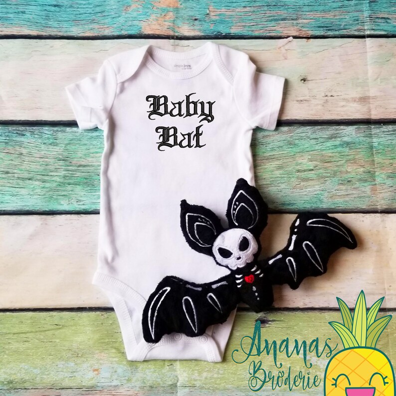 Skeleton Bat Plush Toy. Creepy Baby Toys Halloween Spooky | Etsy