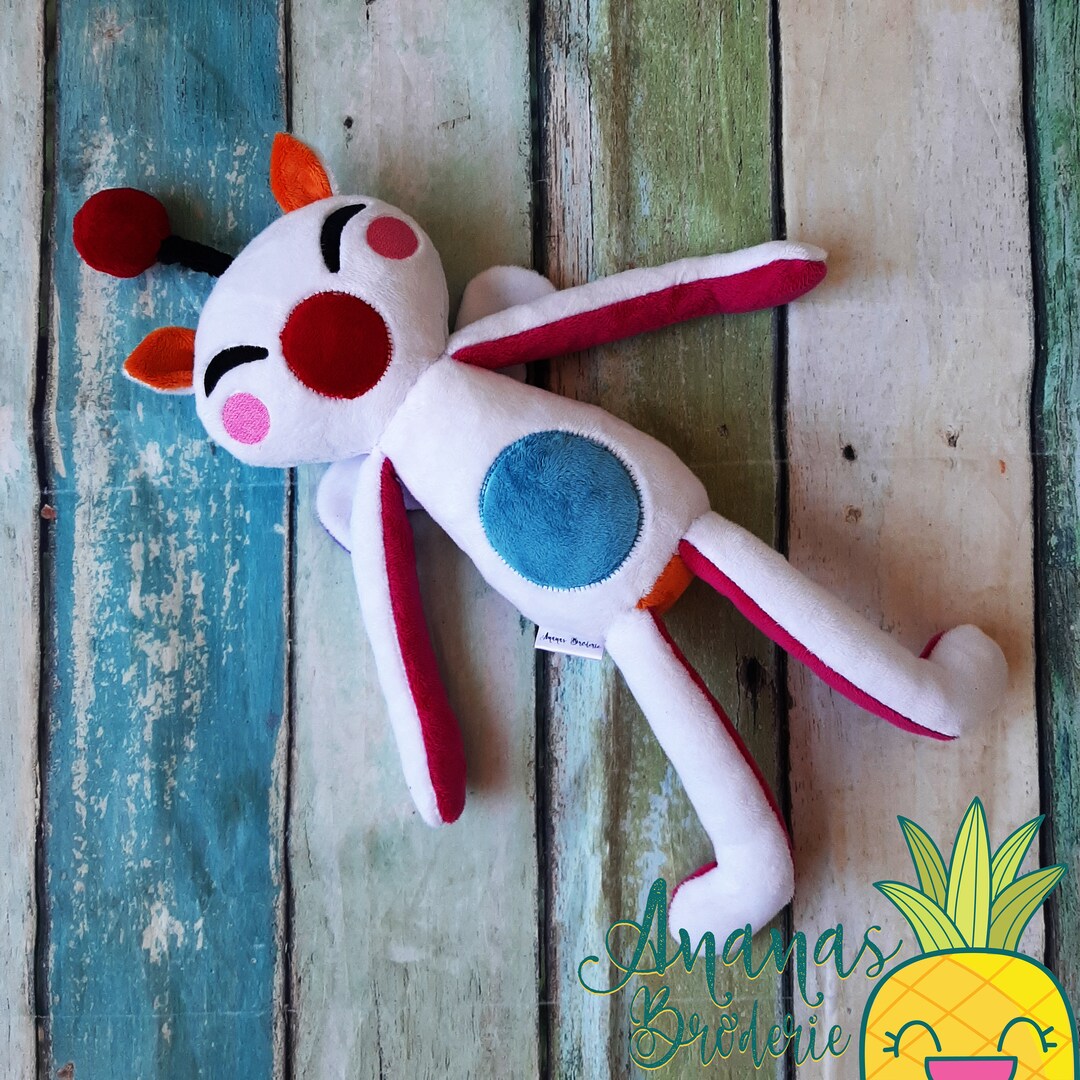 Final Fantasy Moogle Doll. Videogame Baby Shower, Retro, Kupo, Geek ...