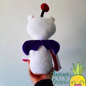Final Fantasy Moogle Doll. Videogame Baby Shower, Retro, Kupo, Geek ...