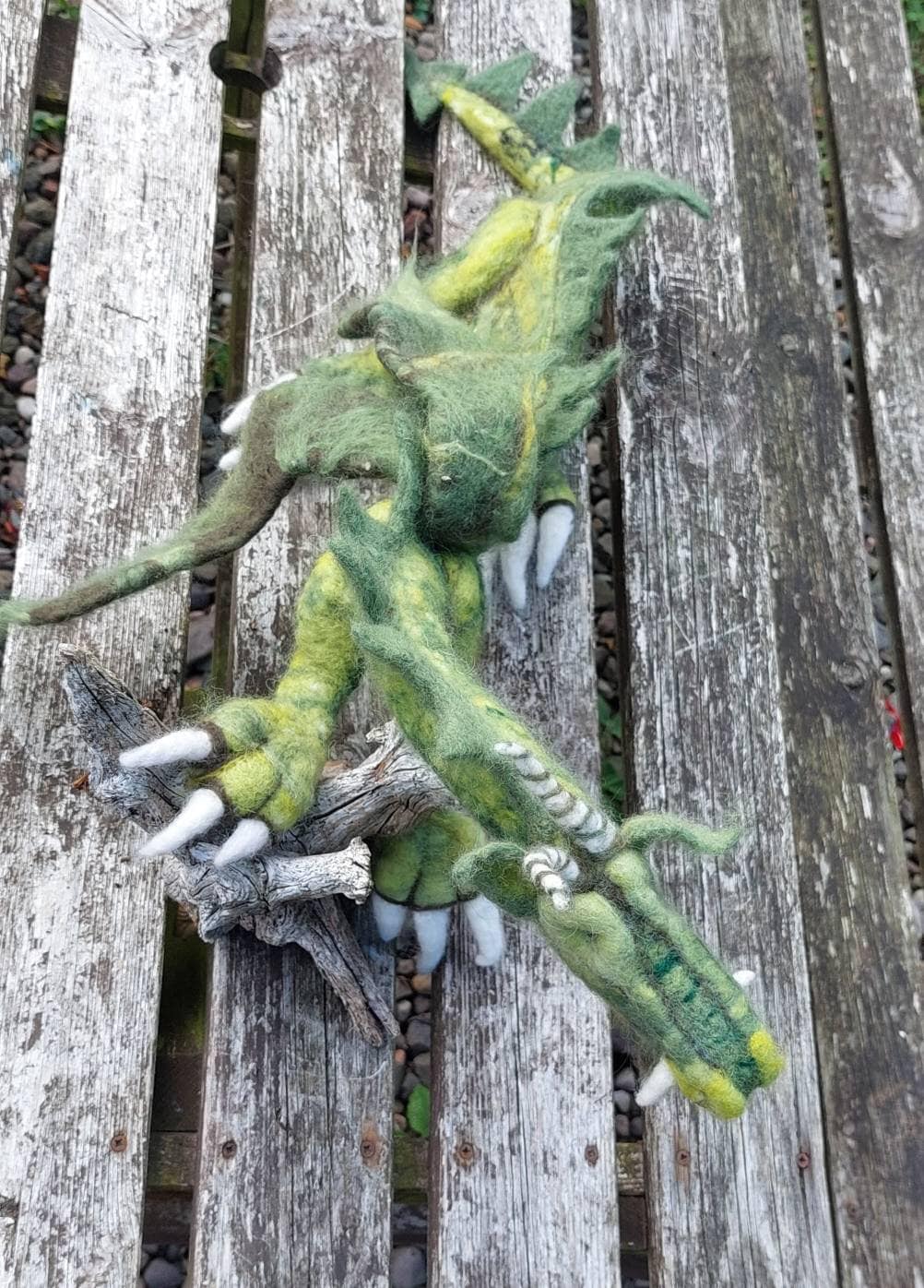 Erathius the Keeper of the Earth - Felted Dragon - Etsy