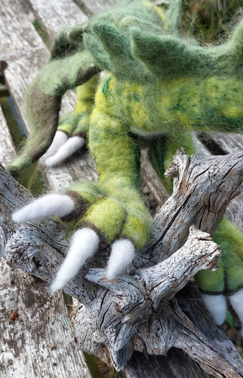 Erathius the Keeper of the Earth - Felted Dragon - Etsy