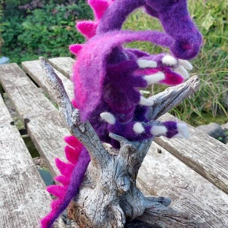 Felt Dragon - Etsy UK