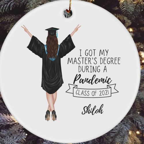 Masters Degree Graduation Gift for Her Masters Degree - Etsy