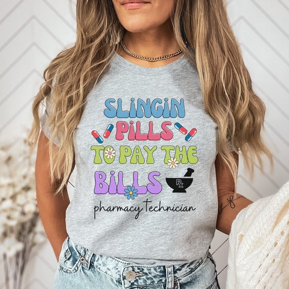 Pharmacy Tech Pharmacy Technician Pharmacy Tech Shirt - Etsy