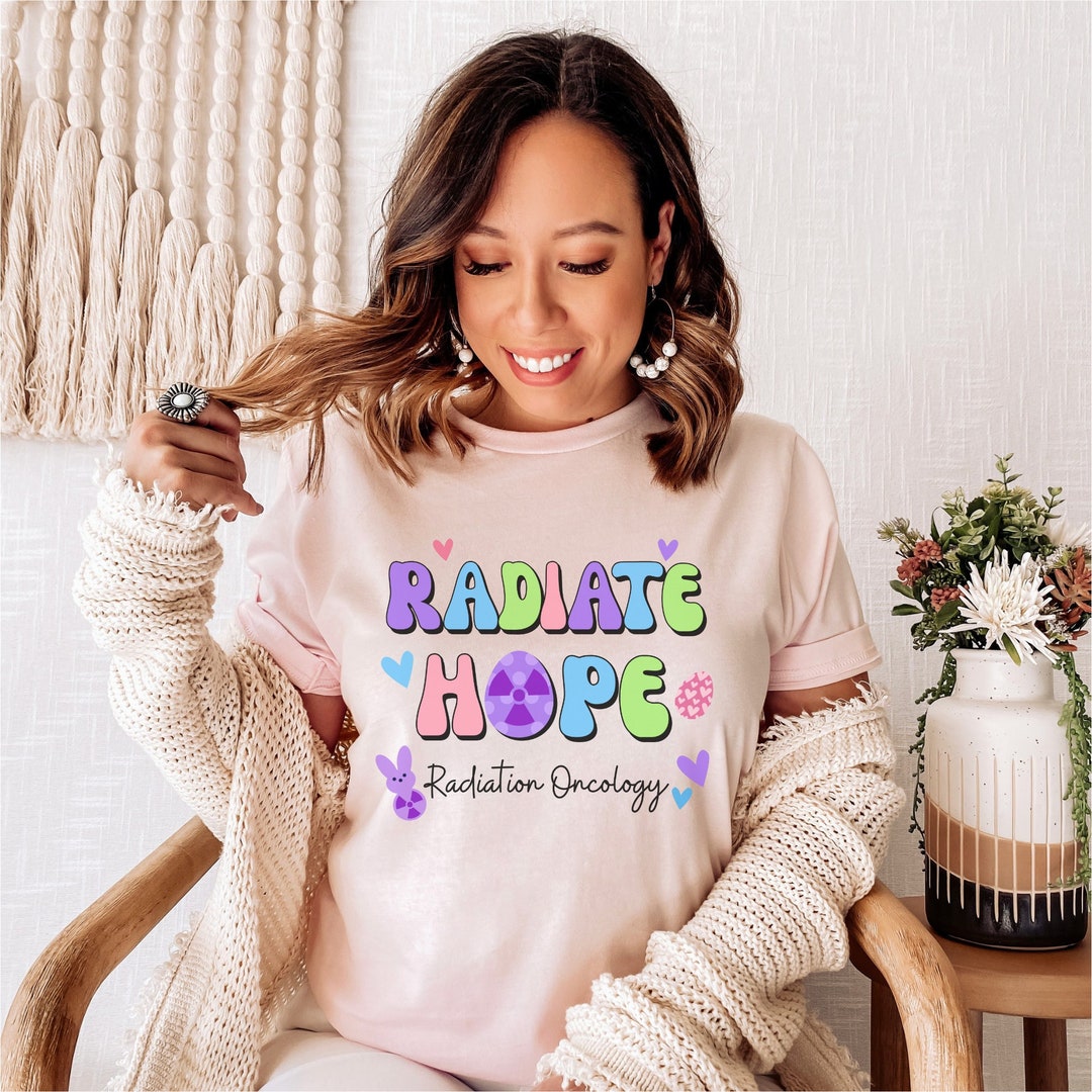 Easter Radiation Oncology Shirt, Radiation Oncology, Radiology Shirt ...