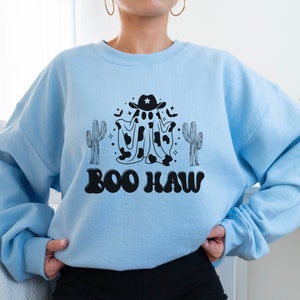 Howdy Shirt, Cowgirl Halloween, Boo Haw, Cowgirl Sweatshirt, Western ...