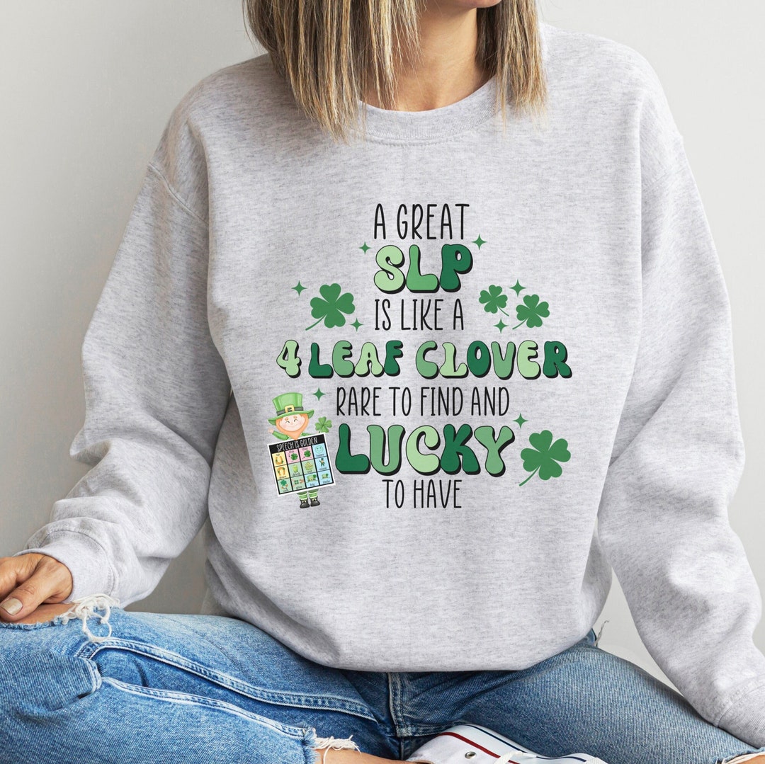 Speech Therapy St Patricks Shirt, Speech Language Pathologist, Slp ...