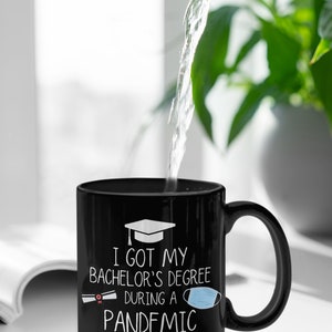 Bachelors Degree Graduation Gifts Pandemic Graduation Mug - Etsy