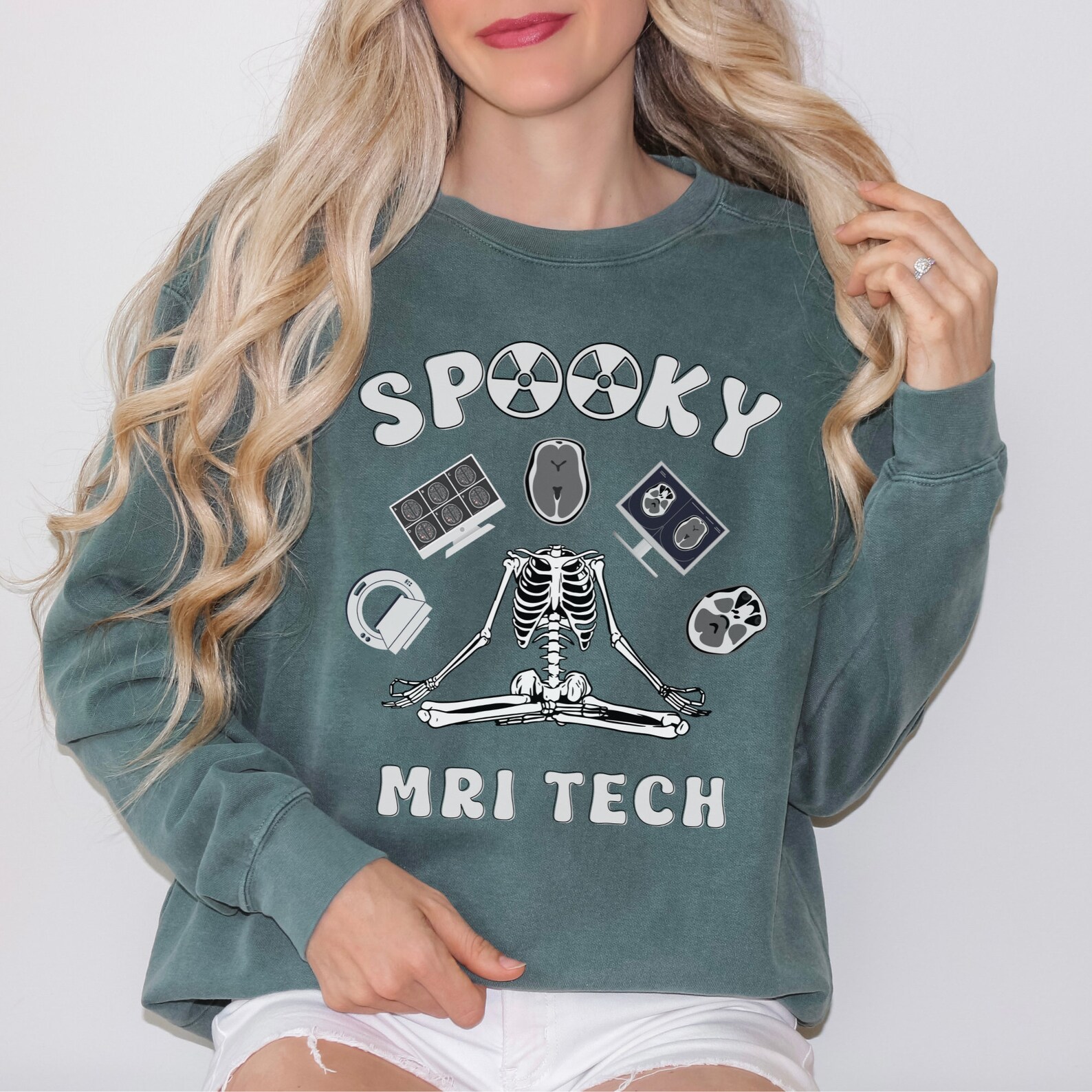 Halloween Mri Tech Sweatshirt, Mri Tech, Halloween Radiology, Mri Tech ...