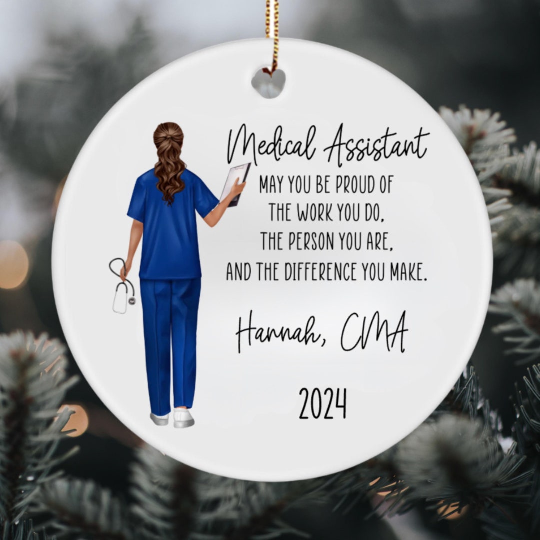 Medical Assistant Gifts, Medical Assistant, Medical Assistant Ornament ...