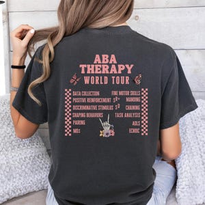 Aba Shirt, Applied Behavior Therapy, Behavior Therapist, ABA World Tour ...