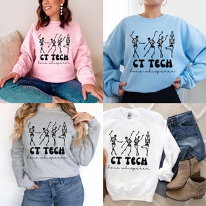 CT Tech Sweatshirt, Radiology Sweatshirt, CT Tech Gifts, Xray Tech ...