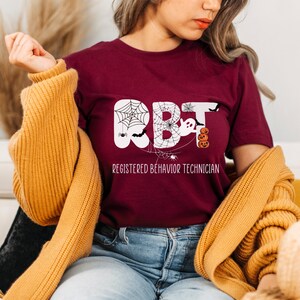 Halloween Rbt Shirts, Rbt Shirts, Aba Shirts, BCBA Shirt, Aba Therapy ...