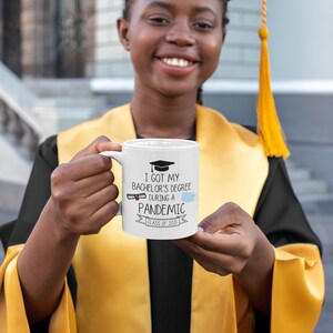 Bachelors Degree Graduation Gifts Pandemic Graduation Mug - Etsy