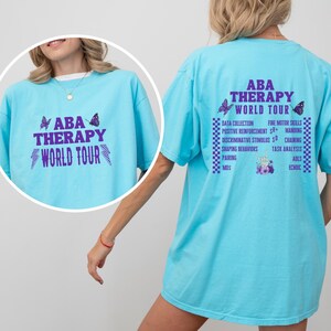 Aba Shirt, Applied Behavior Therapy, Behavior Therapist, ABA World Tour ...