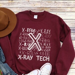 Xray Tech Gifts, Rad Tech Sweatshirt, Xray Shirt, Radiology Gifts, Rad ...