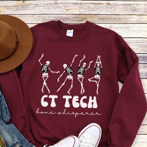 CT Tech Sweatshirt, Radiology Sweatshirt, CT Tech Gifts, Xray Tech ...
