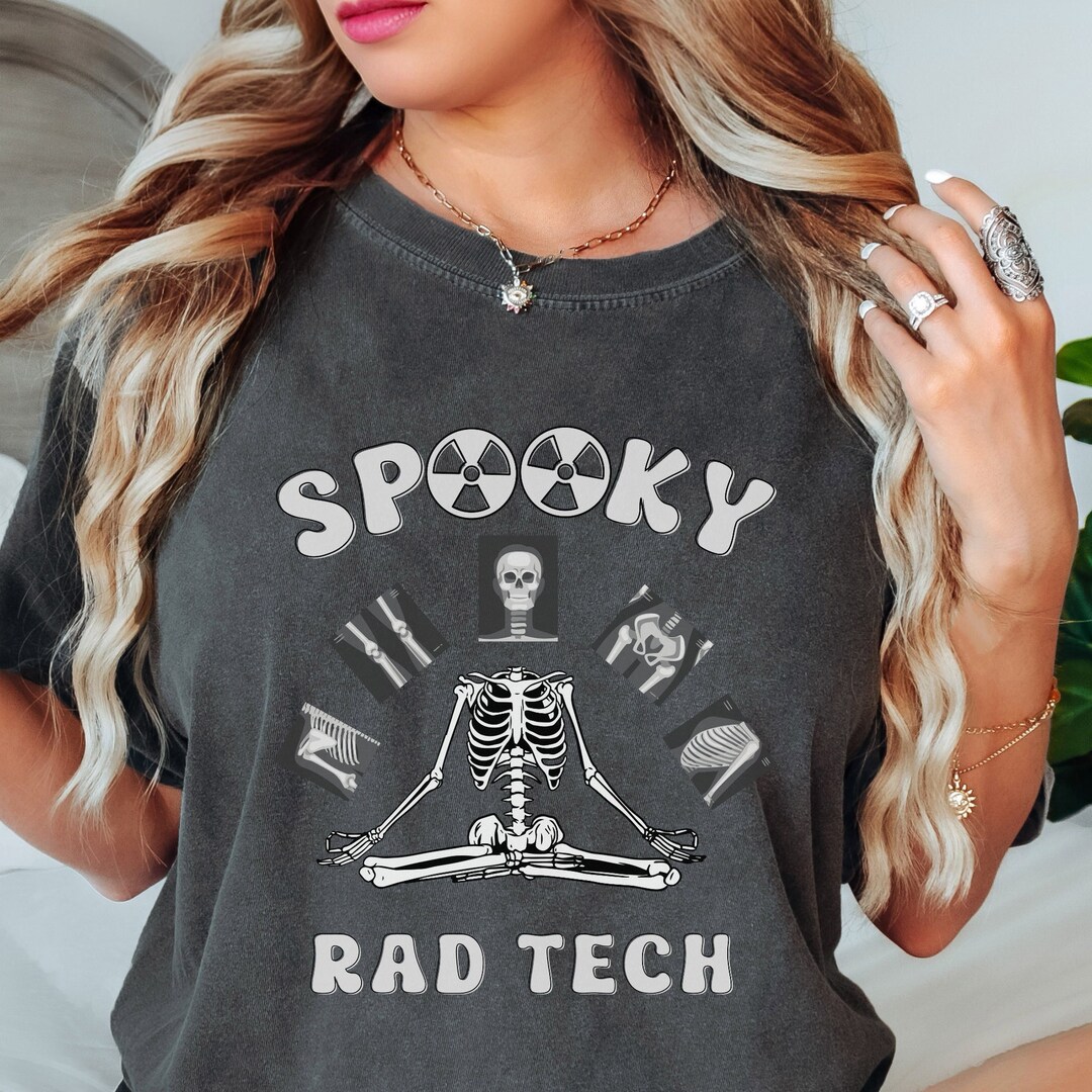 Halloween Rad Tech Shirt, Xray Tech, Halloween Radiology, RT Tech, Xray ...