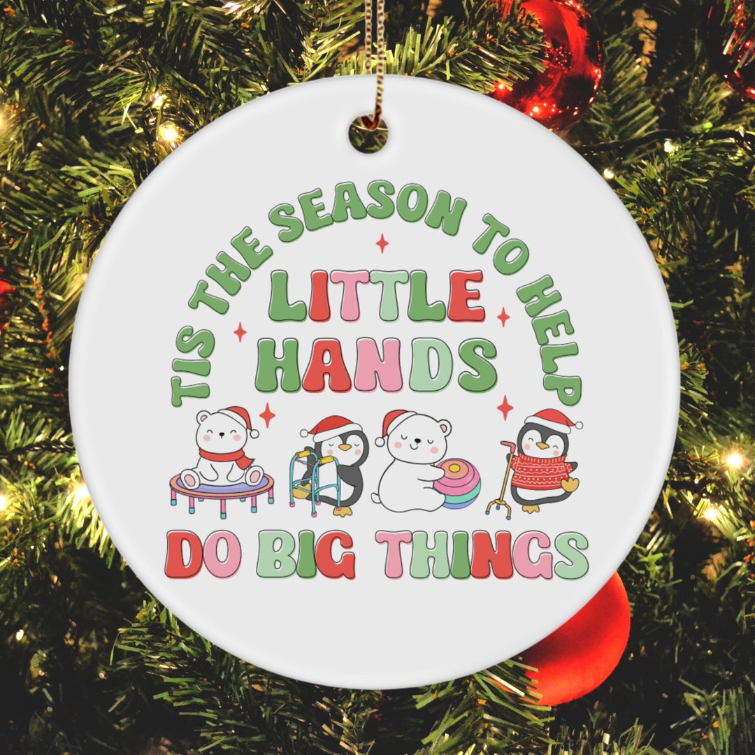 Christmas Physical Therapy Ornament, Pt Ornament, Physical Therapist ...