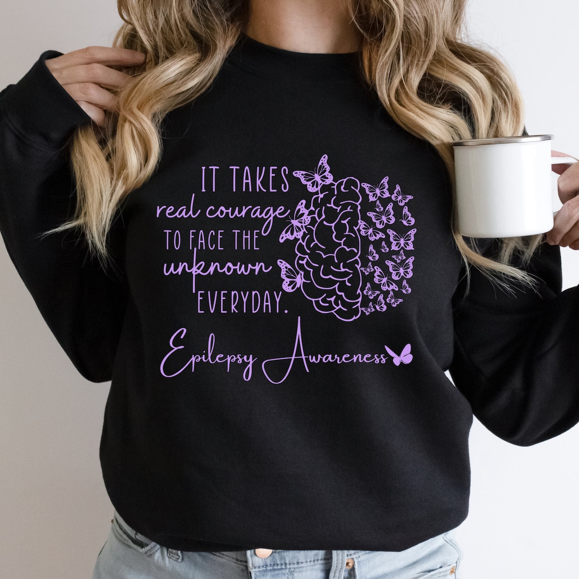Epilepsy Awareness, Brain Shirt, Epilepsy Shirt, Epilepsy Sweatshirt ...