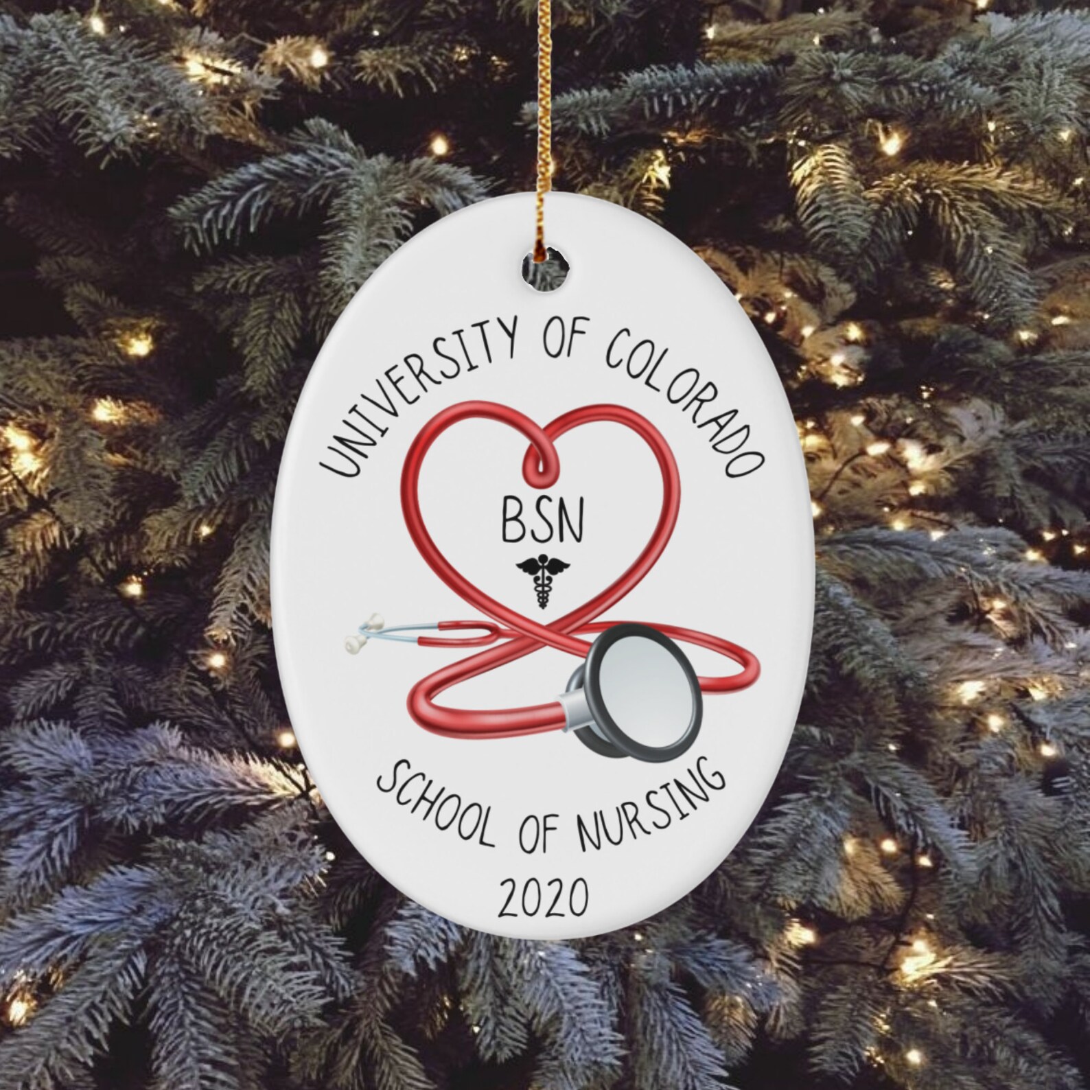 Bsn Graduation Gifts Nursing School Grad Ornament for Nurse | Etsy