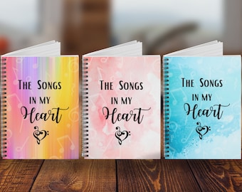 Song Writing Journal - Etsy