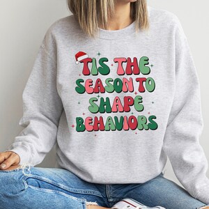 Christmas Aba Shirts, Aba Shirt, Rbt Shirts, BCBA Shirt, Behavior ...