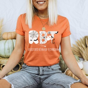 Halloween Rbt Shirts, Rbt Shirts, Aba Shirts, BCBA Shirt, Aba Therapy ...