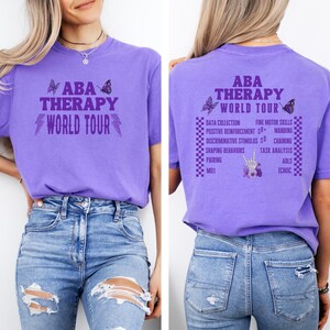 Aba Shirt, Applied Behavior Therapy, Behavior Therapist, ABA World Tour ...