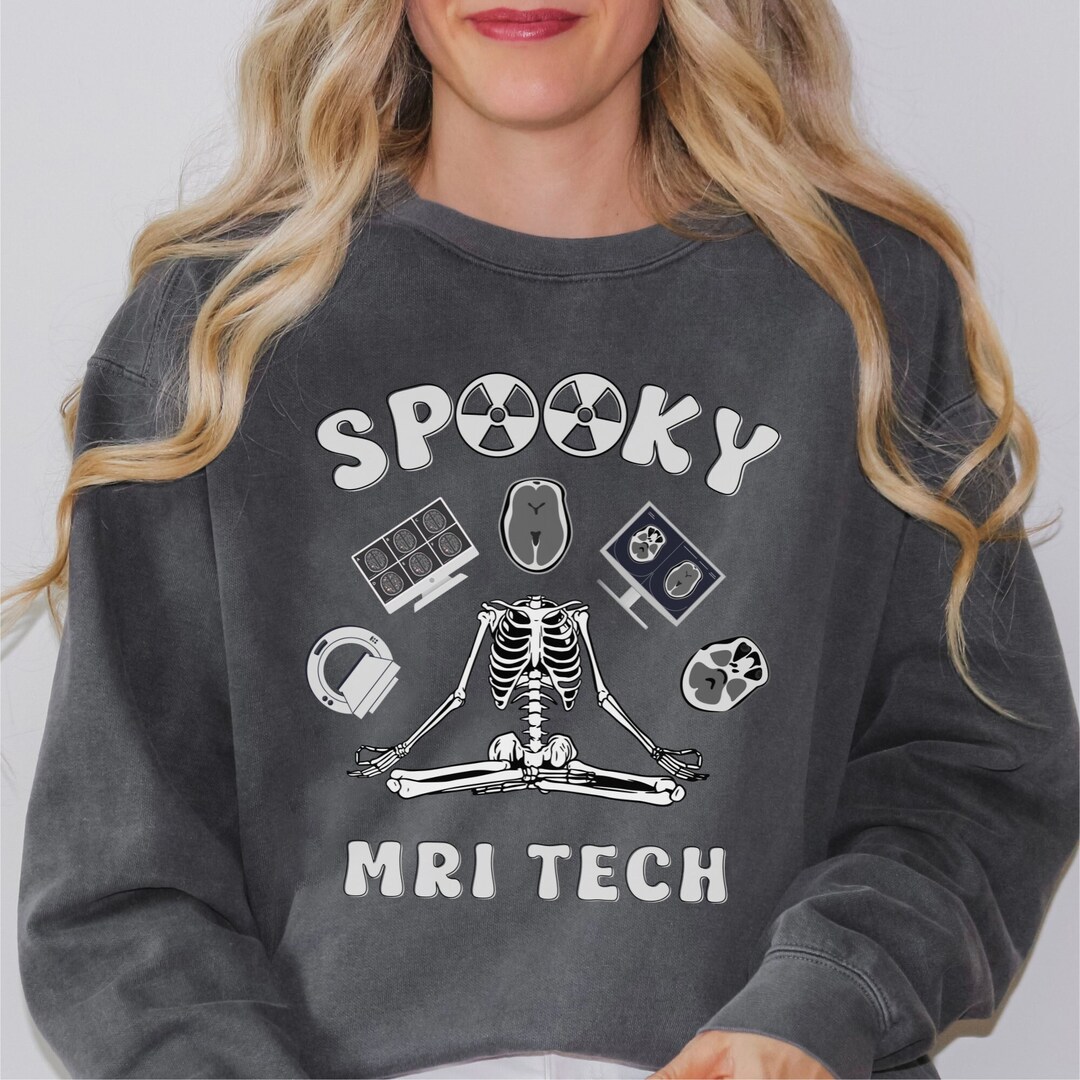 Halloween Mri Tech Sweatshirt, Mri Tech, Halloween Radiology, Mri Tech ...