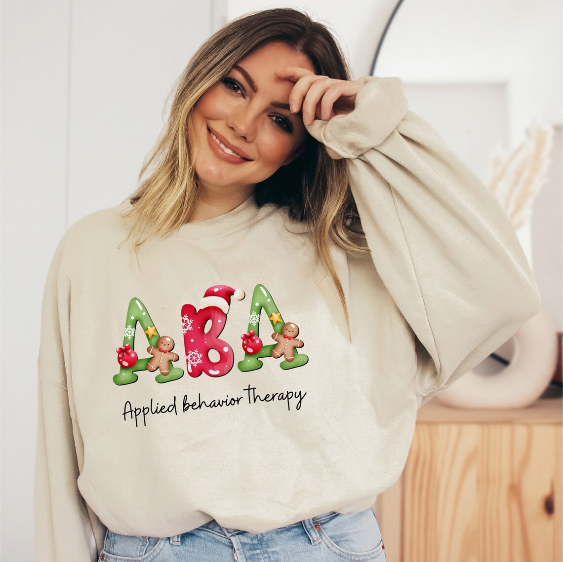 Christmas Aba Shirts, Aba Therapy Sweatshirt, Rbt Shirts, BCBA Shirt ...