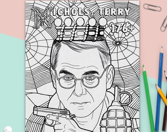 Serial Killers Coloring - Etsy