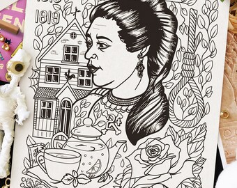 Crime Coloring Pages - Etsy