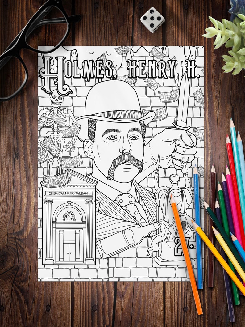 H. H. Holmes Downloadable BLOODY ALPHABET: the Scariest Serial Killers ...