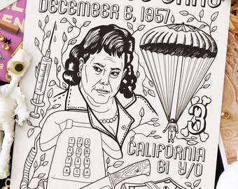 Serial Killers Coloring - Etsy