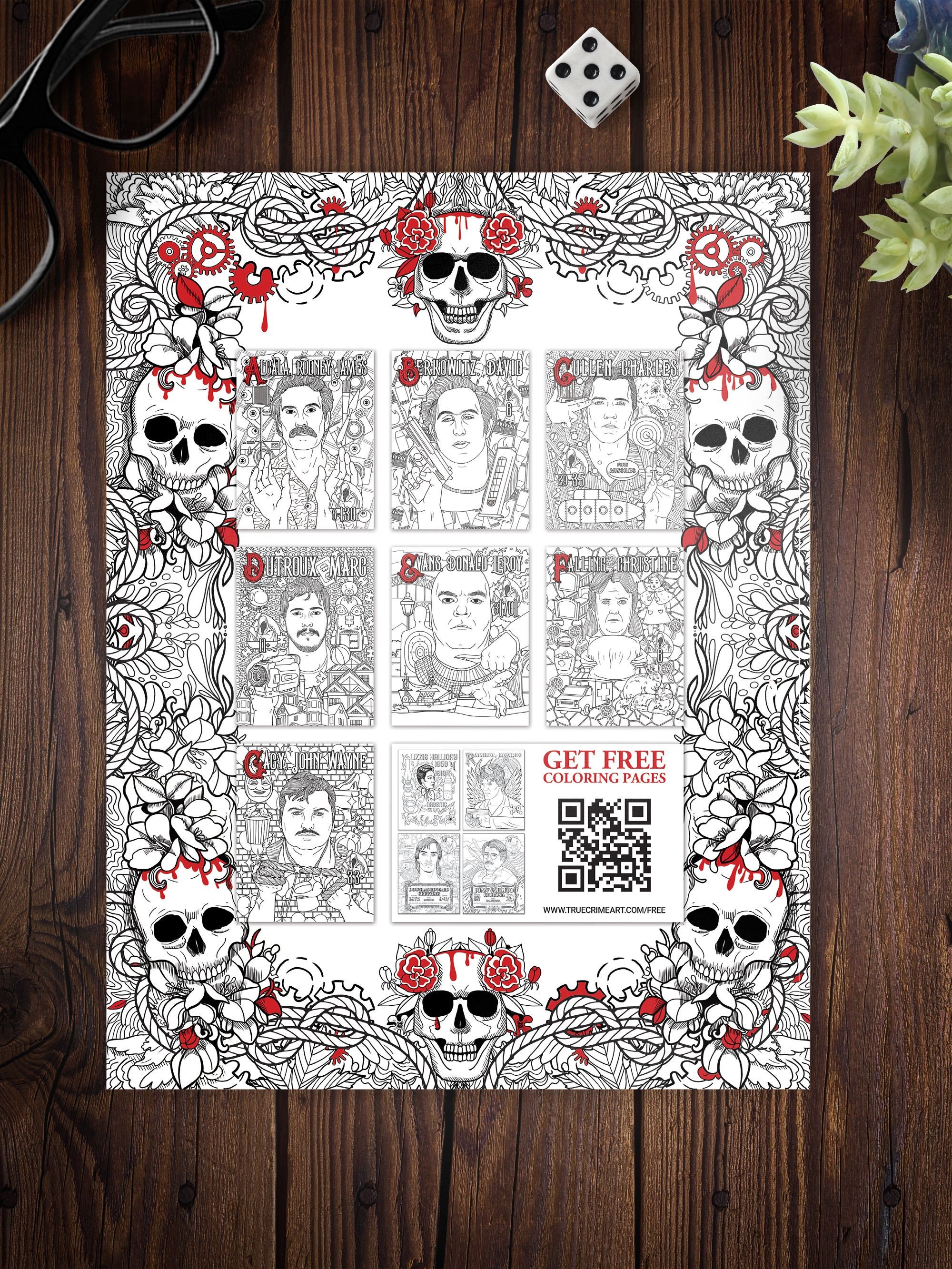 Rader Dennis Lynn Downloadable BLOODY ALPHABET: the Scariest - Etsy