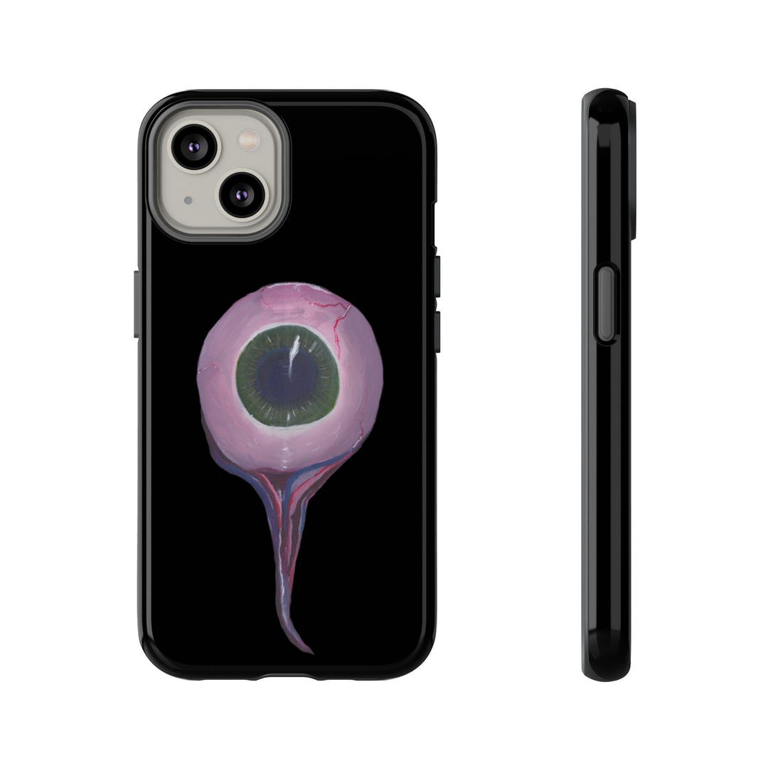 Surreal Eyeball Art Phone Case - Etsy