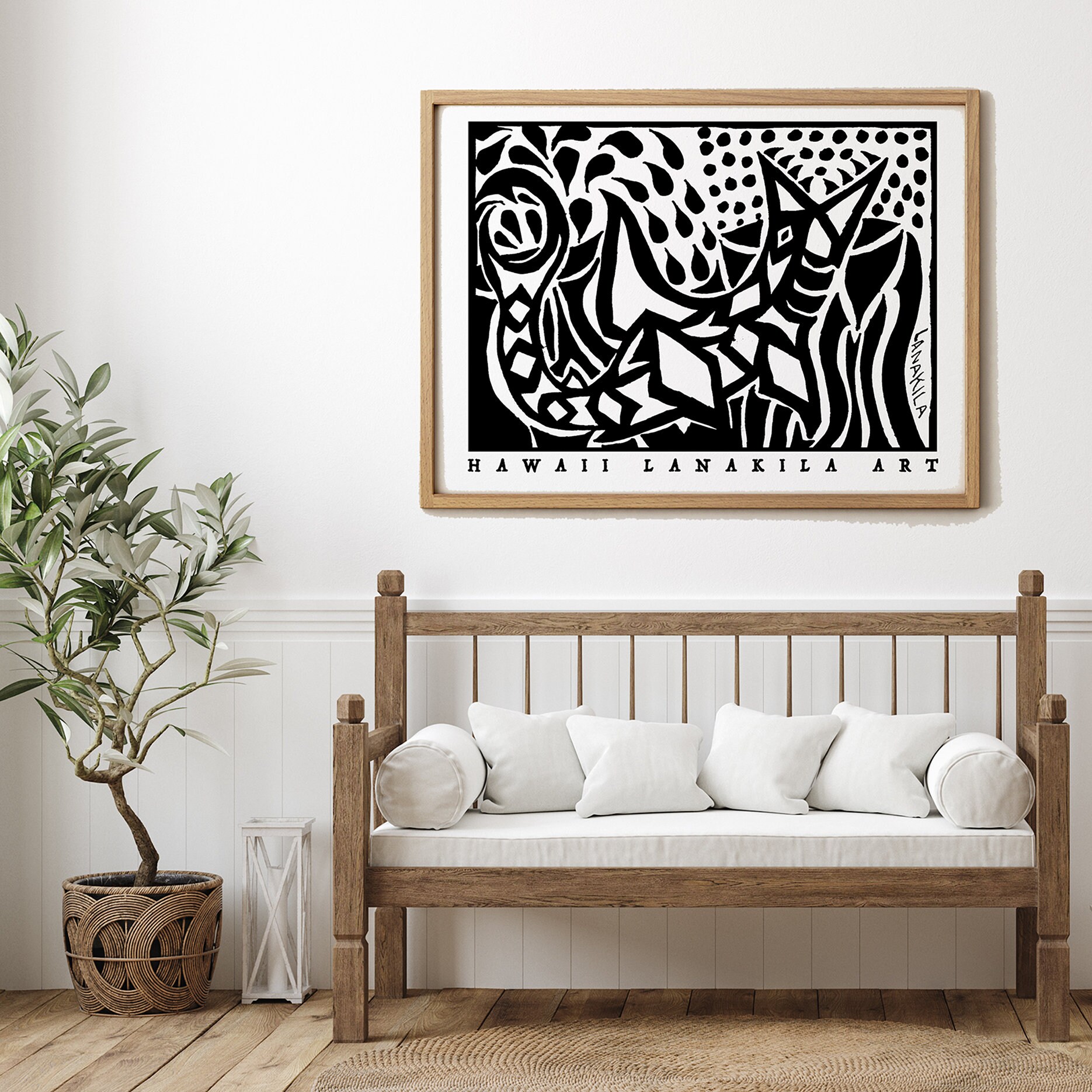 Myth of Mauna Loa & Mauna Kea Poster by Artist Lanakila 808 - Etsy