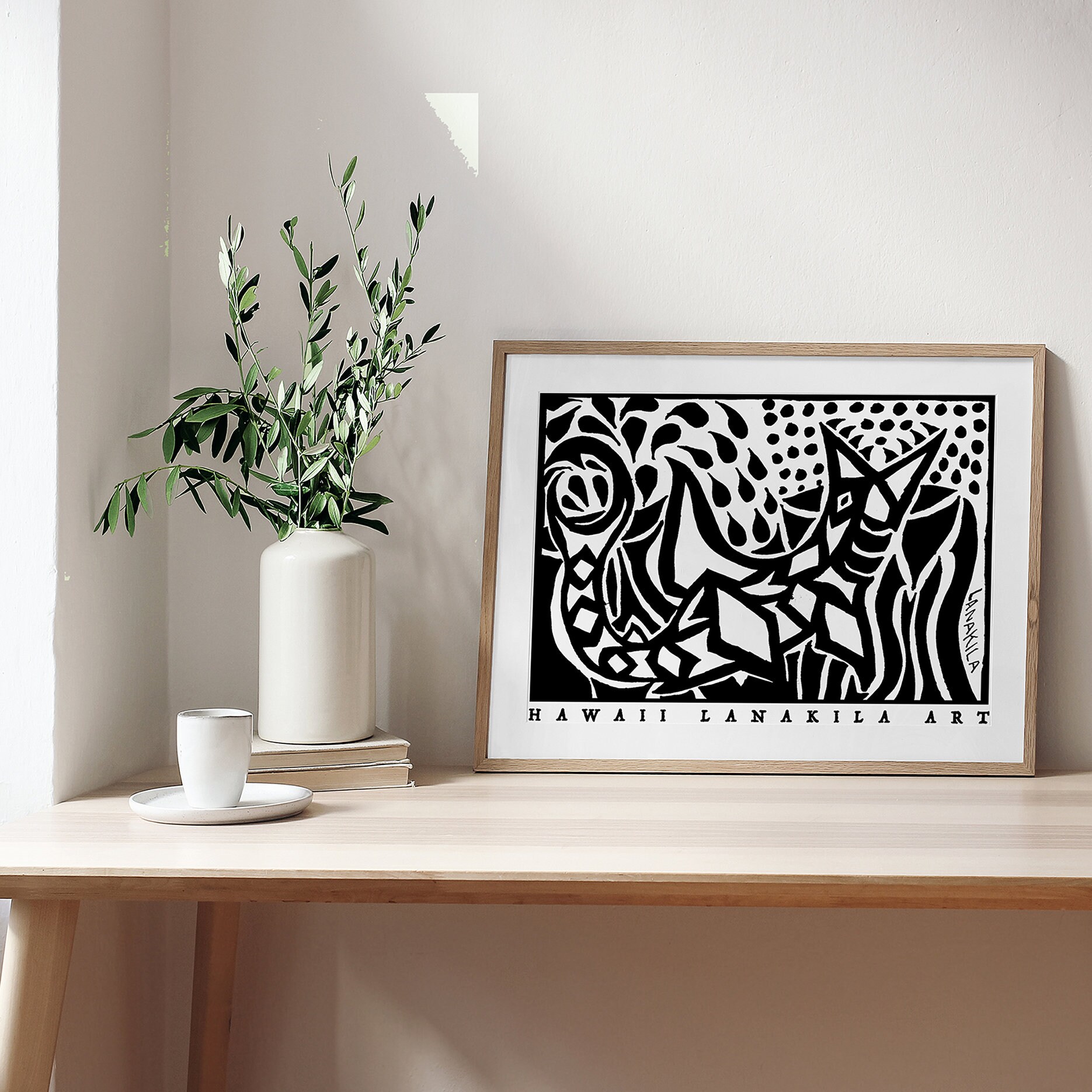 Myth of Mauna Loa & Mauna Kea Poster by Artist Lanakila 808 - Etsy